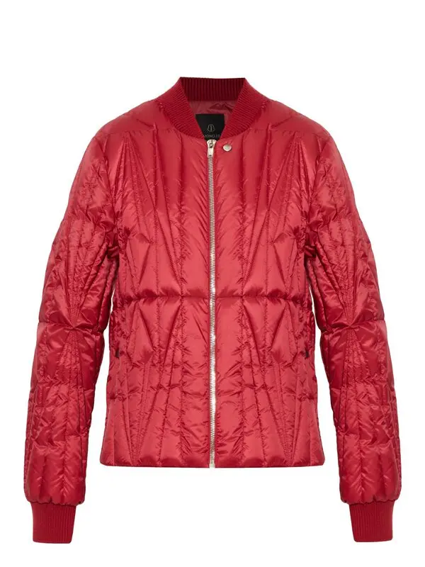 Rick Owens X Moncler Down Jacket - Red