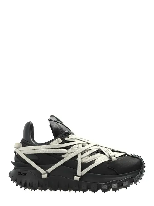 Rick Owens X Moncler Low-top Sneakers - Black