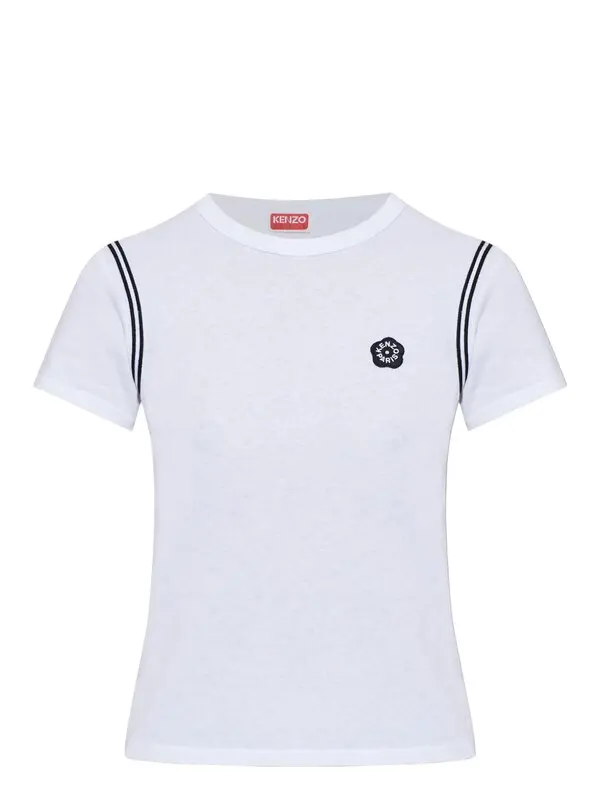 Kenzo T-shirt With Patch - White