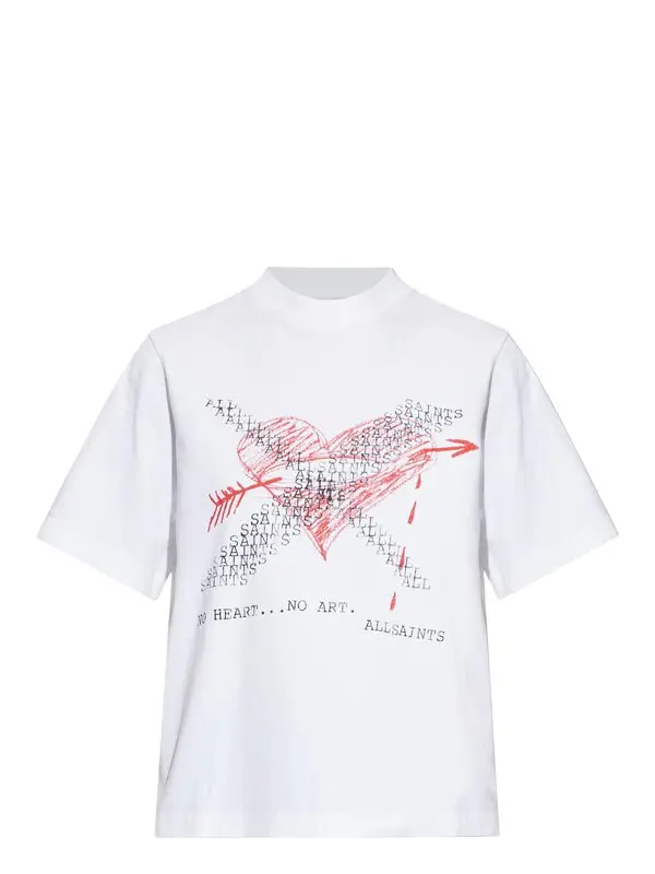 ALLSAINTS Heartache T-shirt - White