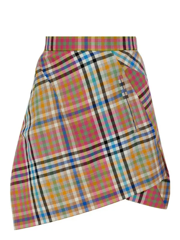 VIVIENNE WESTWOOD Asymmetrical Skirt - Multicolour