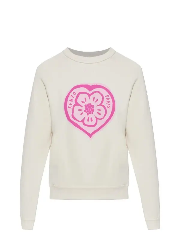 Kenzo Printed Sweatshirt - Cream