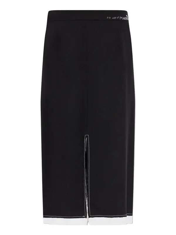 Marni Wool Pencil Skirt - Black