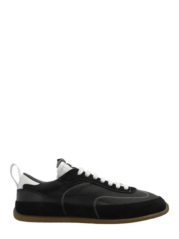 Alexander McQueen Low-top Sneakers With Logo - Black