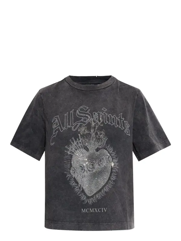 ALLSAINTS Sabbath Lisa' T-shirt - Grey