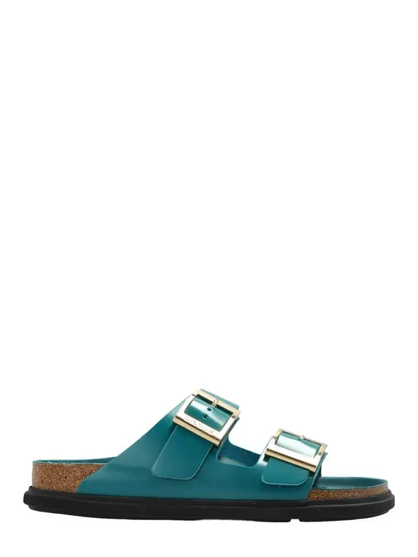 BIRKENSTOCK Arizona Buckle Cupsole Slides - Green