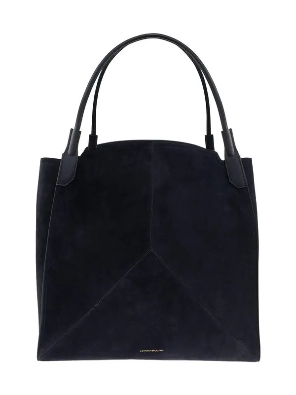 Victoria Beckham Suede Shopper - Navy Blue