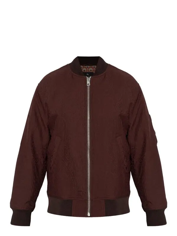 Etro Bomber Jacket - Burgundy