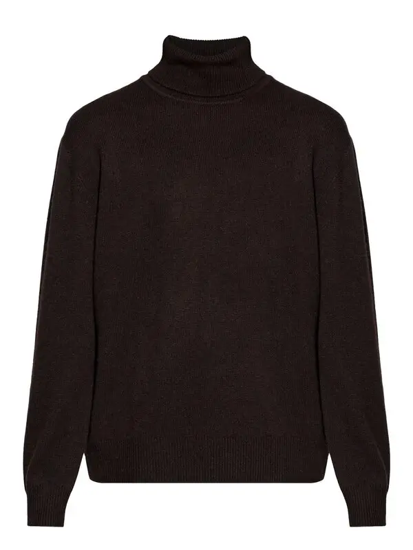 LISA YANG Faron Turtleneck - Brown