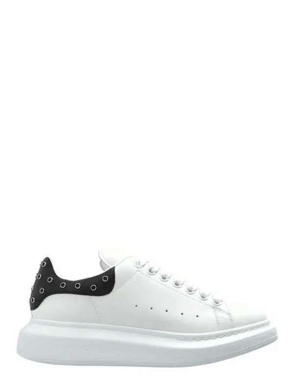 Alexander McQueen Leather Sneakers - White