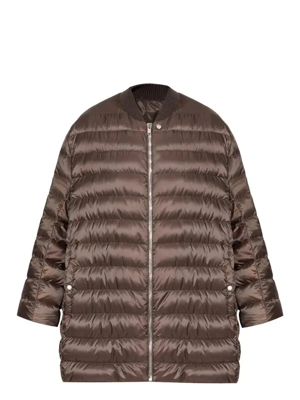 Rick Owens X Moncler Down Jacket - Brown