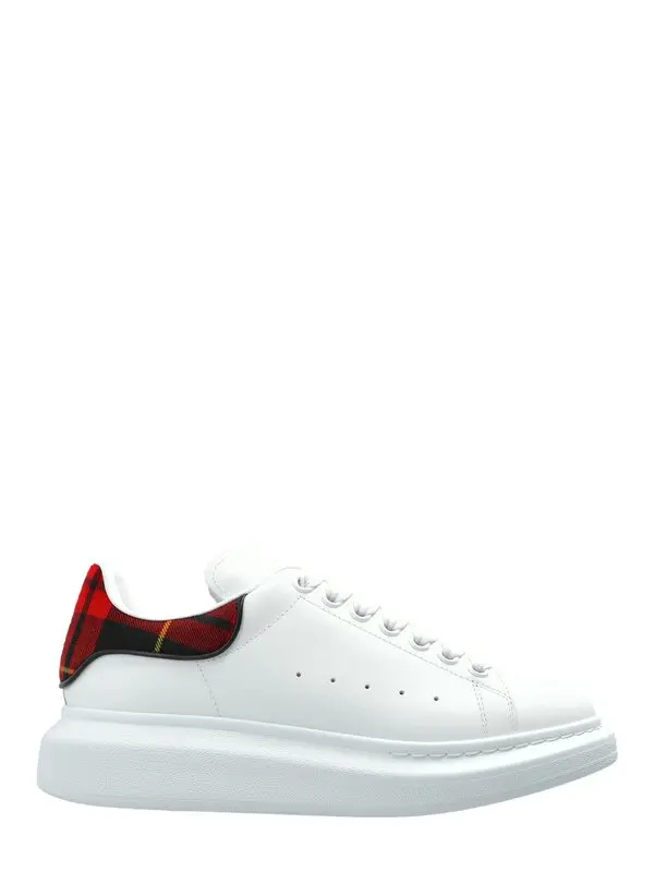 Alexander McQueen Leather Low-top Sneakers - White