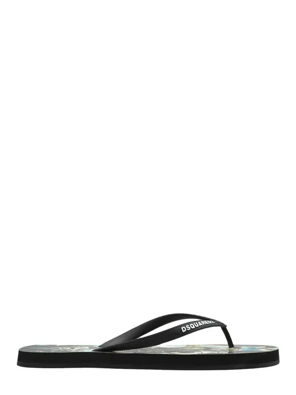 Dsquared2 Logo Slides - Black