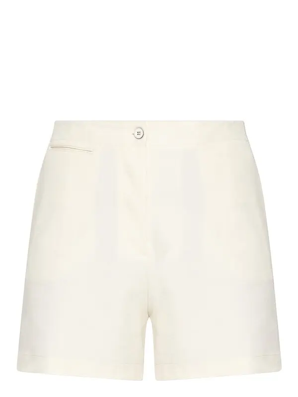 JIL SANDER Shorts With Pockets - Cream