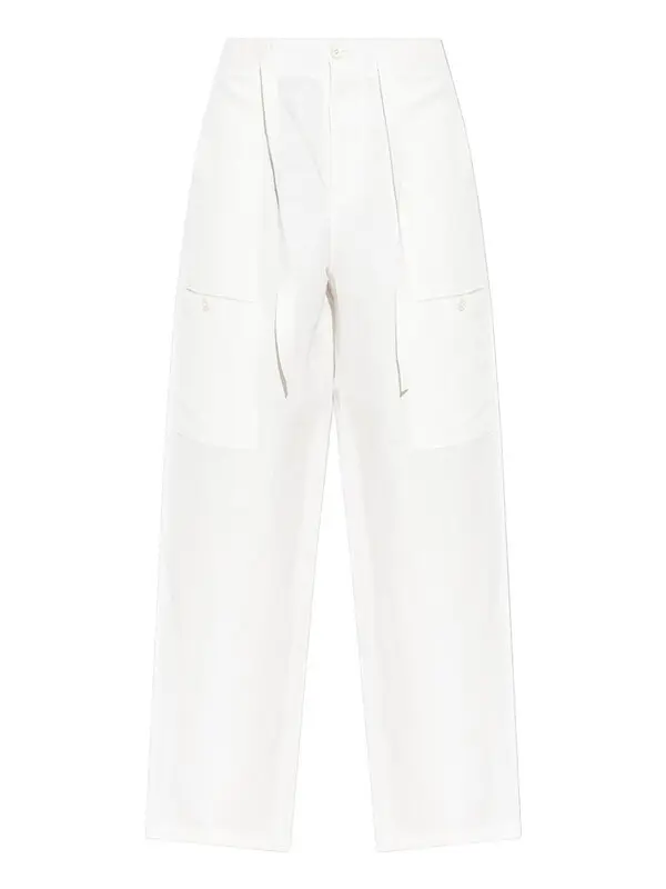 JIL SANDER Cargo Trousers - White