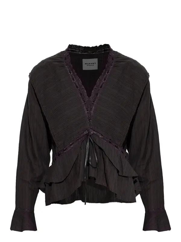MARANT ETOILE Damienne Top - Black