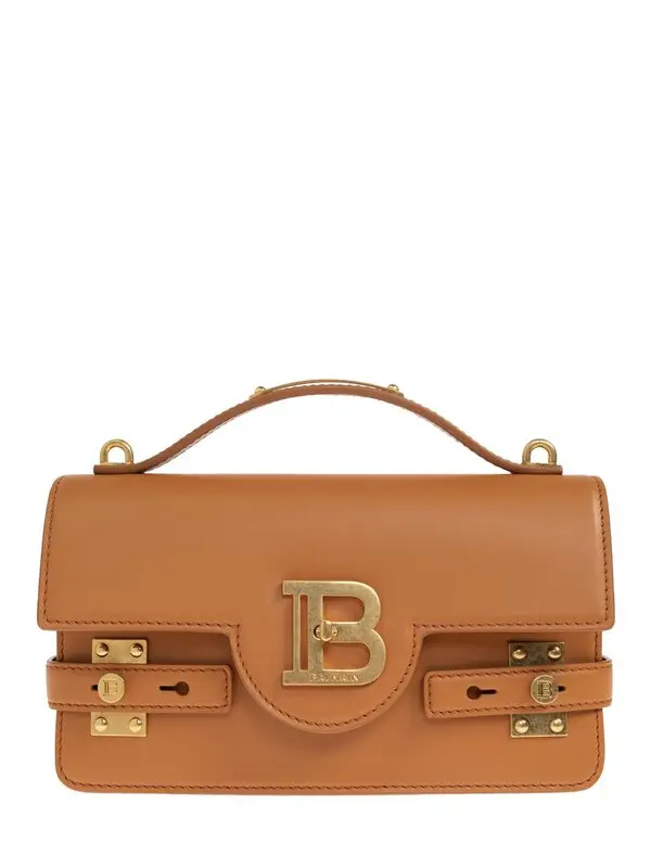 Balmain B-buzz 24 Handbag - Brown