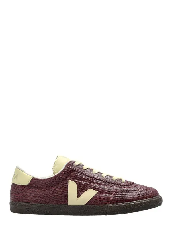 VEJA Panenka Leather Sneakers - Burgundy