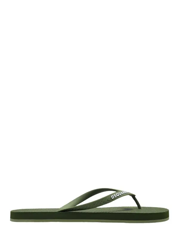 Dsquared2 Logo Slides - Green