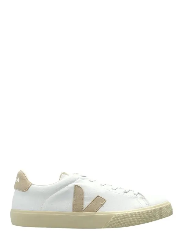 VEJA Campo Ca Canvas Sports Shoes - Cream