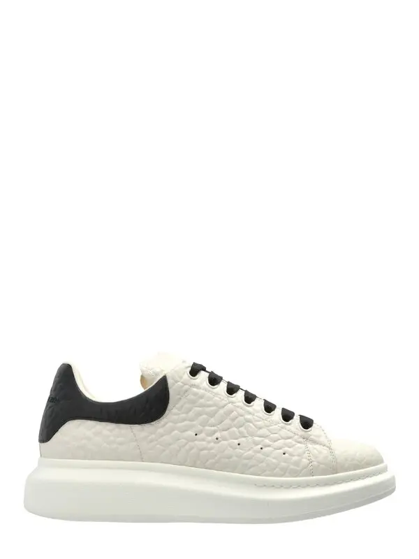Alexander McQueen Leather Low-top Sneakers - White