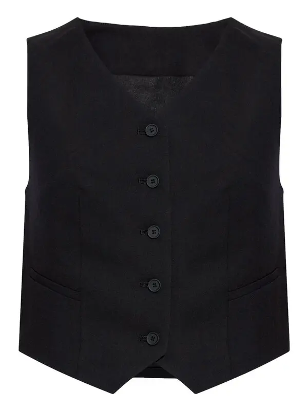 ALLSAINTS Aleida Vest - Black
