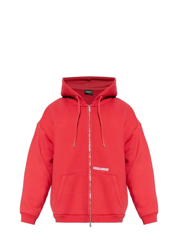 Dsquared2 Logo Sweatshirt - Red