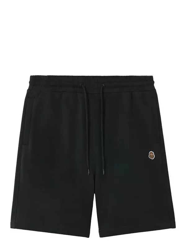FINGERCROXX Drawstring Detail Shorts - Black