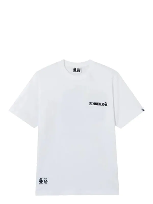 FINGERCROXX Logo T-shirt - White