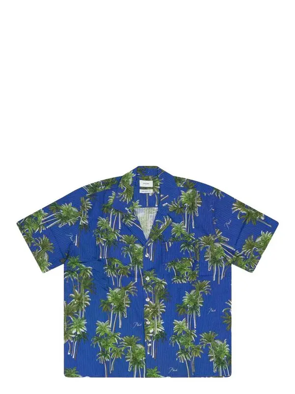 Rhude Printed Shirt - Blue