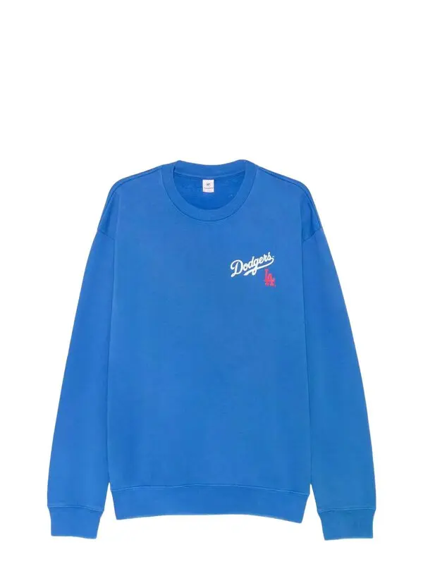 SPORTY & RICH Dodgers-print Sweatshirt - Blue
