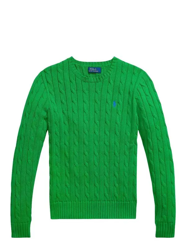 Polo Ralph Lauren Cable-knit Cotton Sweater - Green