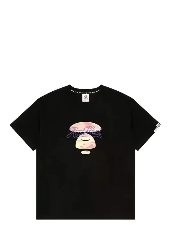 AAPE BY *A BATHING APE® Logo T-shirt - Black