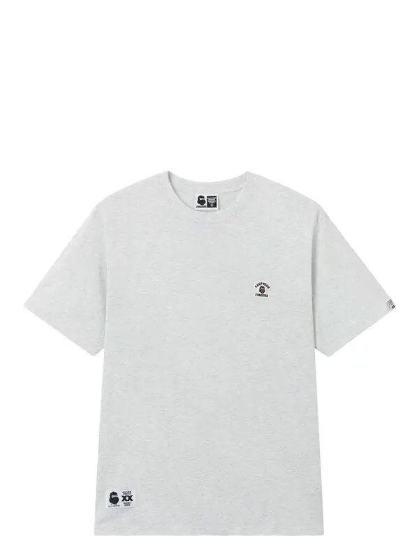 FINGERCROXX Embroidered T-shirt - Grey