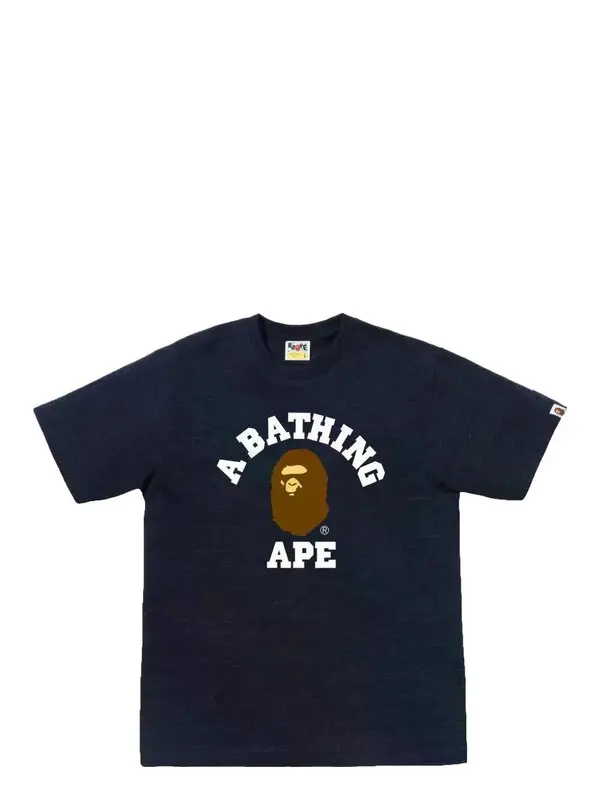 A BATHING APE Logo T-shirt - Blue