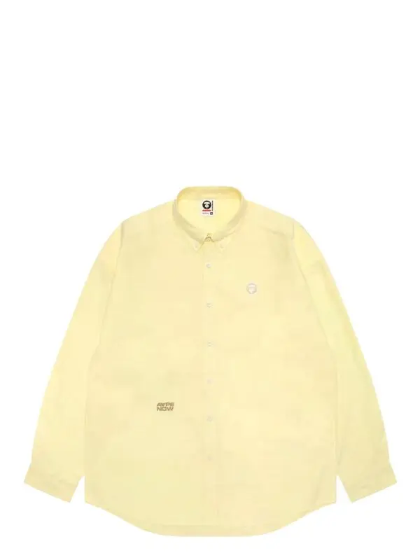 AAPE BY *A BATHING APE Embroidery Shirt - Yellow