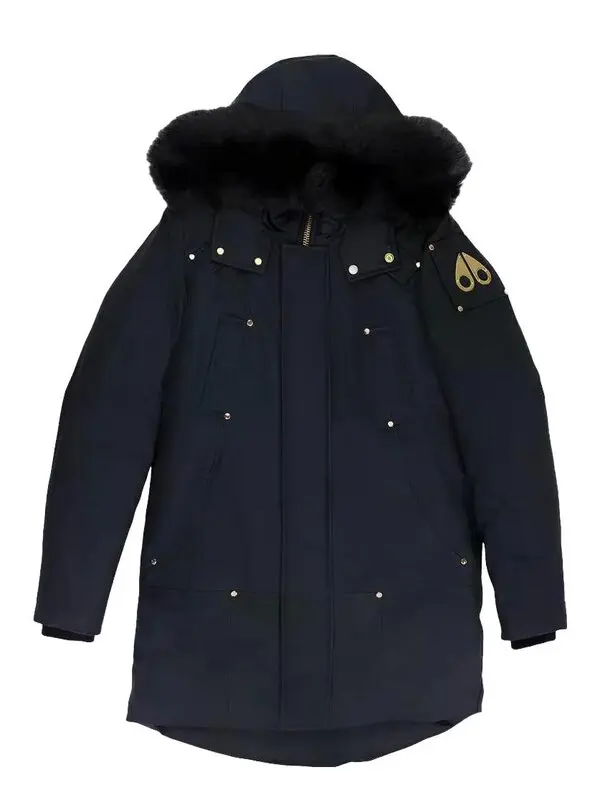 Moose Knuckles Hooded Parka - Blue
