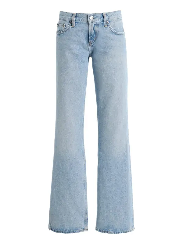 AGOLDE Low Rise Bootcut Jeans - Light Wash
