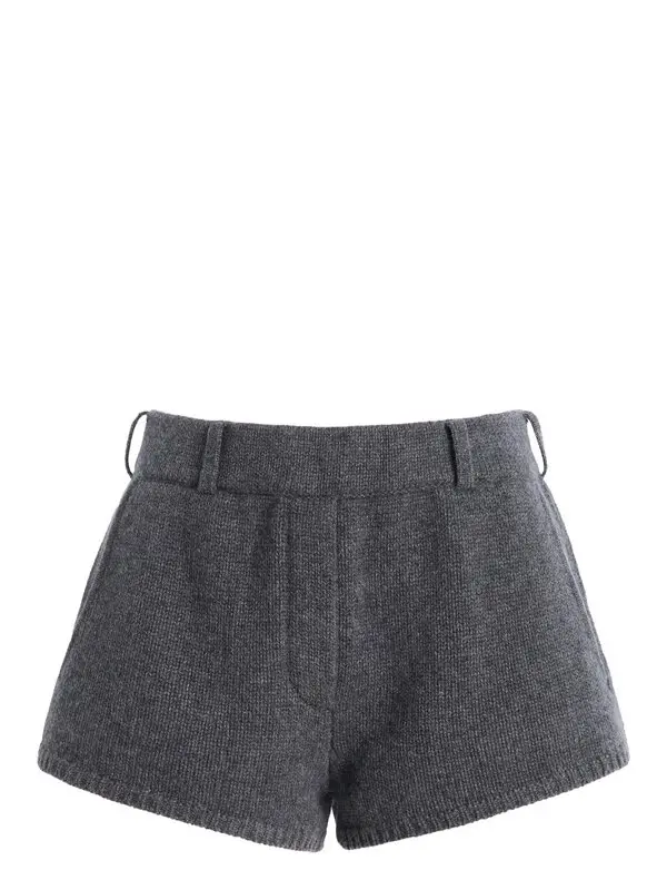 LISA YANG Annora Cashmere Hot Pants - Grey