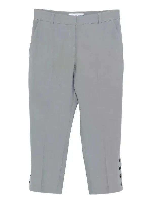 IRO PARIS Button-embellished Trousers - Grey
