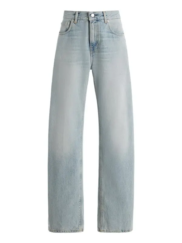HAIKURE Bonnie Rigid Boyfriend Jeans - Light Wash