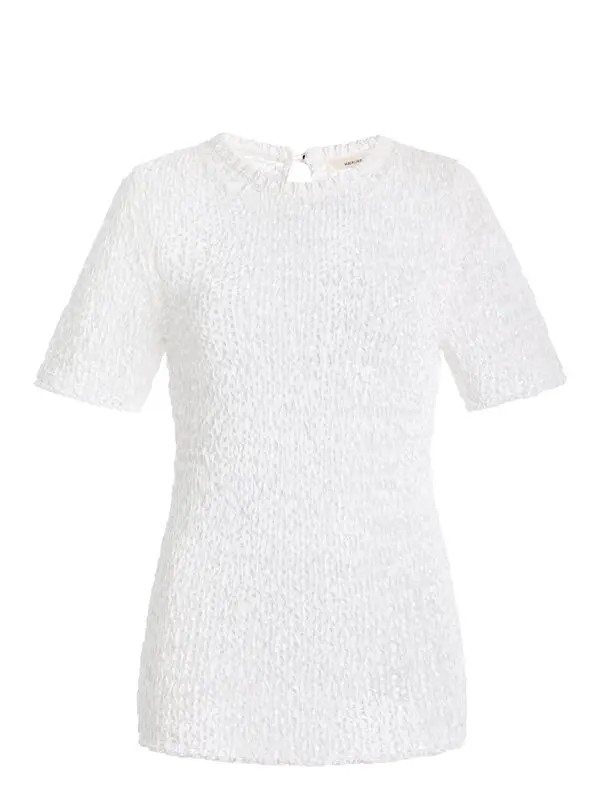 HAIKURE Abby Knit Top - White
