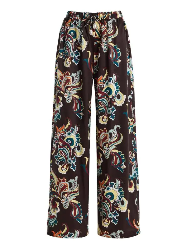 LA PORTE Esme Printed Pants - Print