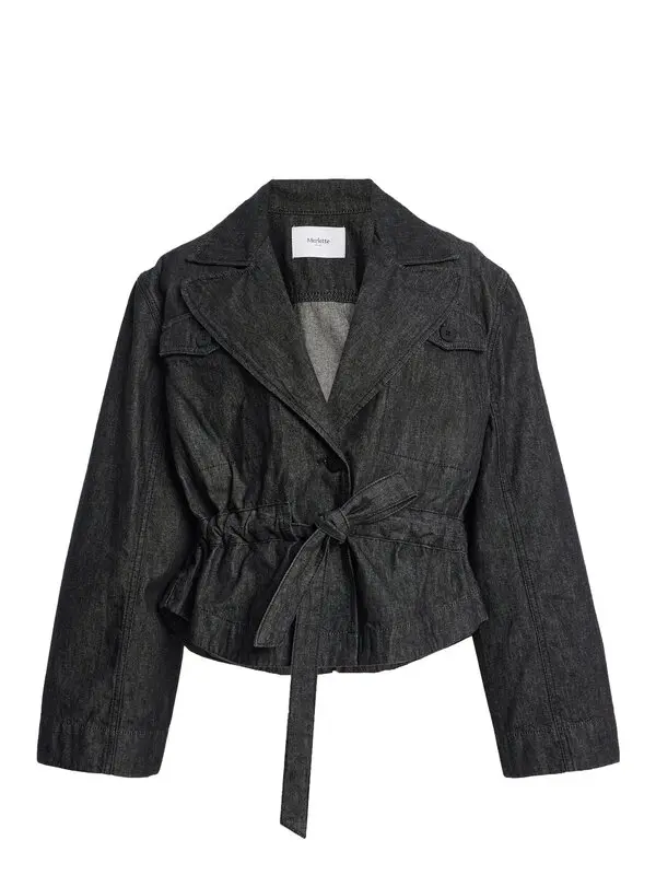 Merlette Milton Denim Jacket - Black