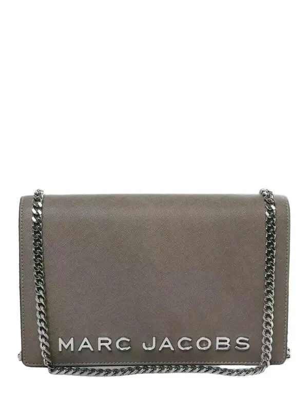 Marc Jacobs Logo-plaque Clutch - Grey