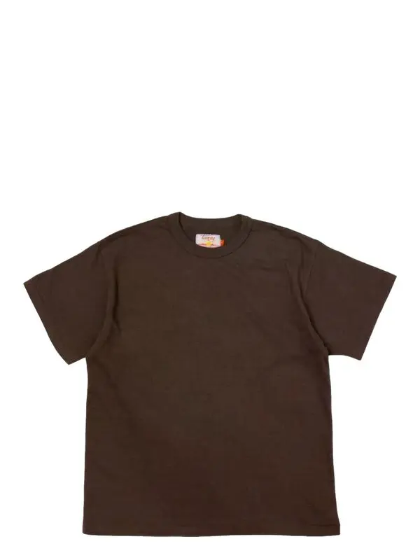 SPIRIT Short Sleeve Crewneck T-shirt - Brown