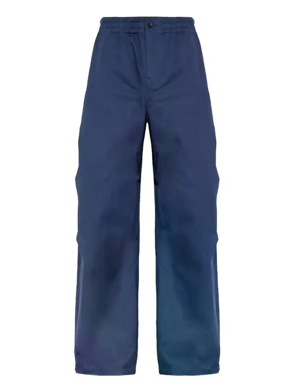 Kenzo Wide-leg Trousers - Blue