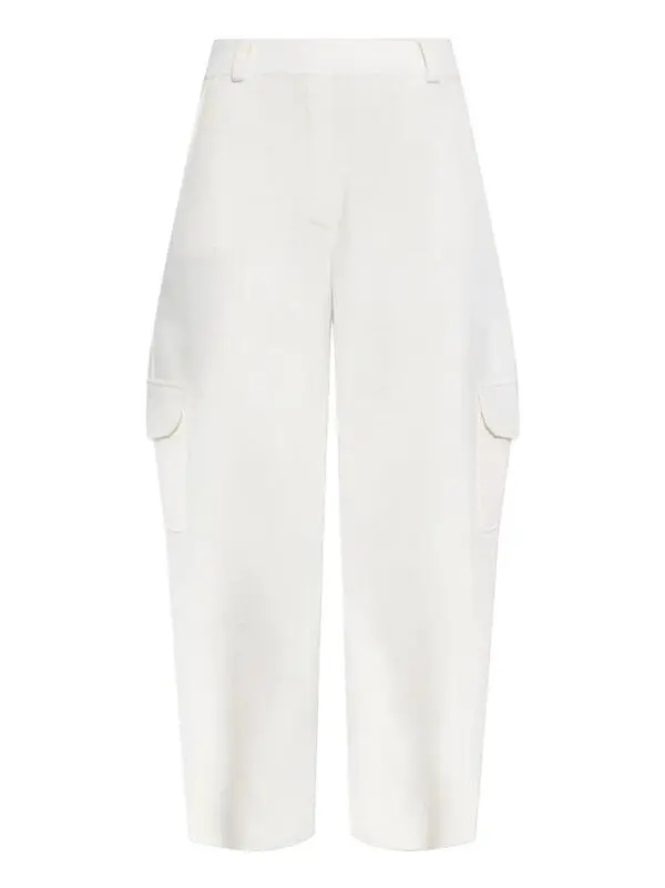 LISA YANG Azaria Cargo Pocket Trousers - White