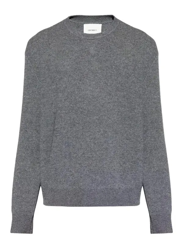 LISA YANG Edmond Ribbed Sweater - Grey