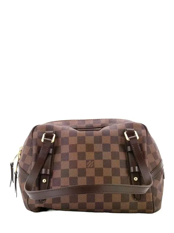 LOUIS VUITTON Rivington Satchel Damier Pm - Brown